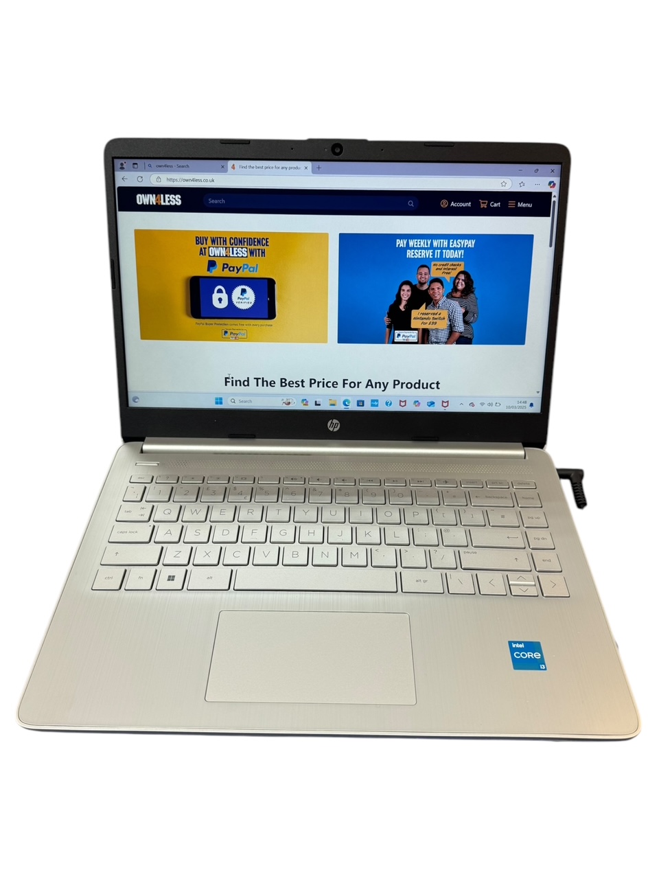 Like New HP Laptop 256GB/8GB/12th Gen - Own4Less